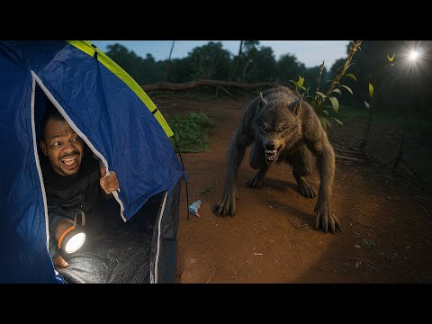 FILMAMOS UM LOBISOMEM  BERRADOR ELE EXISTE ! 