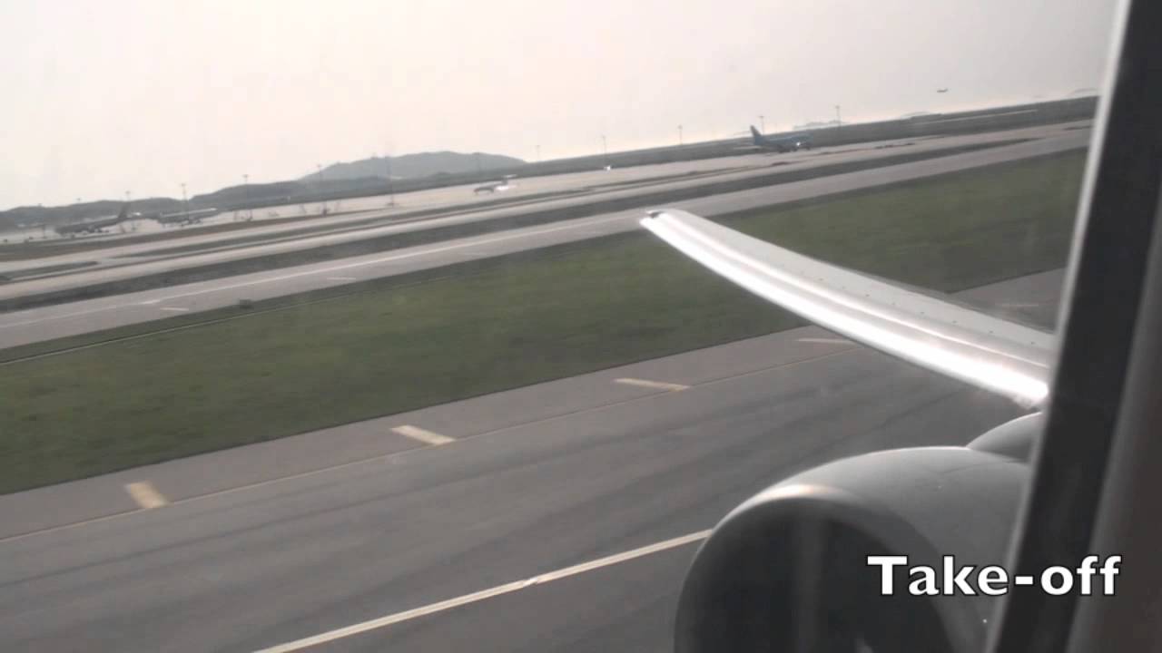 Asiana Airlines OZ214 ICN-SFO Take-off - YouTube