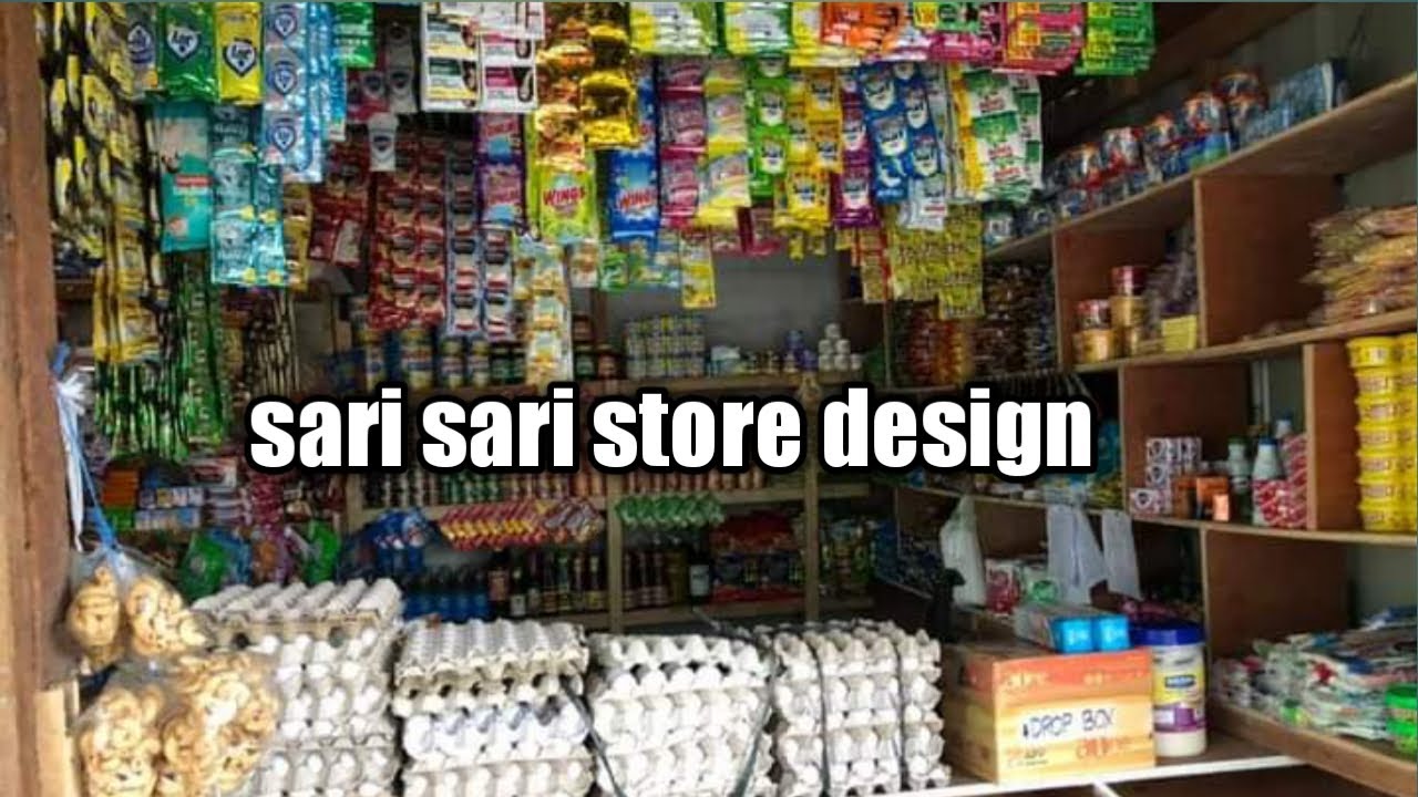sari sari store design #sarisaristore - YouTube