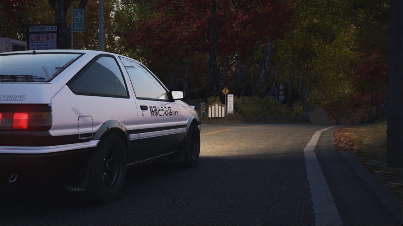 Irohazaka in Takumi's 1st Stage AE86 - Assetto Corsa Modded - YouTube