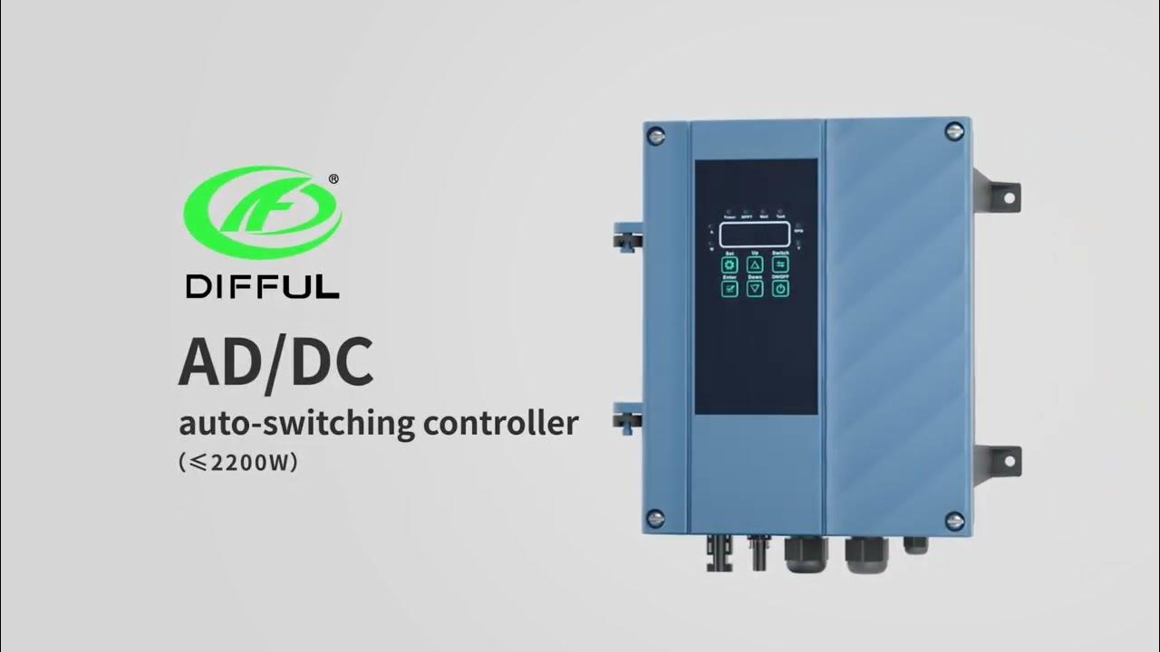 DIFFUL AC/DC Solar Pump Controller Connection Wiring Guide - YouTube