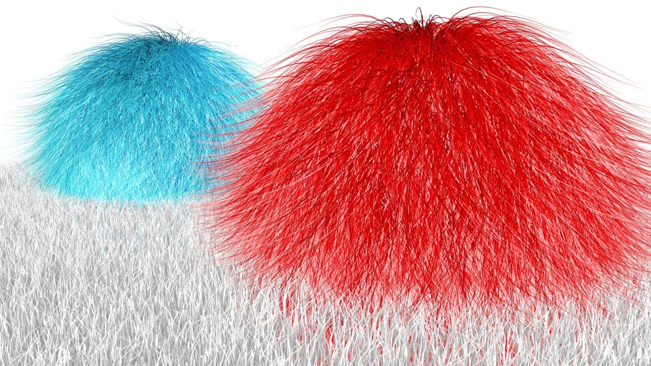 Hair Dynamic Animation - YouTube
