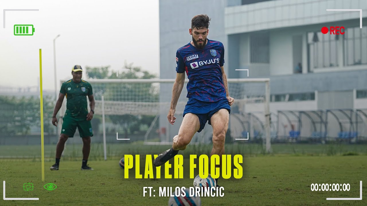 Player Focus : Miloš Drinčić | Kerala Blasters | KBFC TV | 2023 - YouTube
