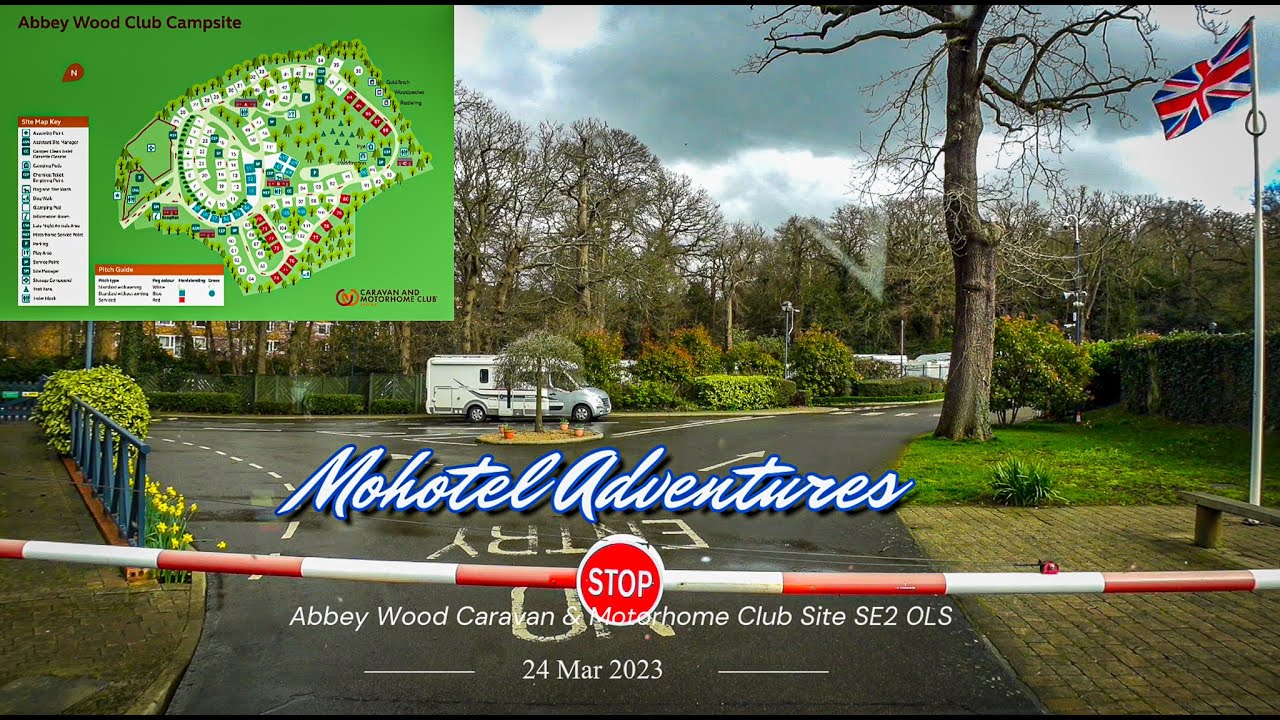 Abbey Wood Caravan & Motorhome Club Site London SE2 0LS - YouTube