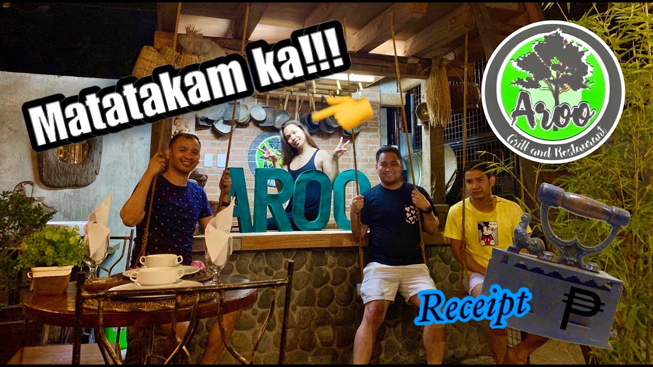 AROO ELYU Grill and Restaurant "MATATAKAM at MASASARAPAN KA!" - YouTube