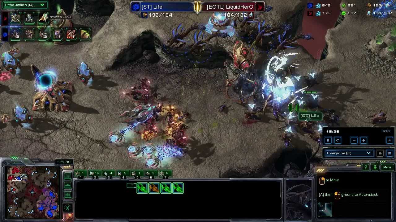 SeKo Starcraft - Liquid Hero vs Startale Life Game 1 - RSL Tournament ...