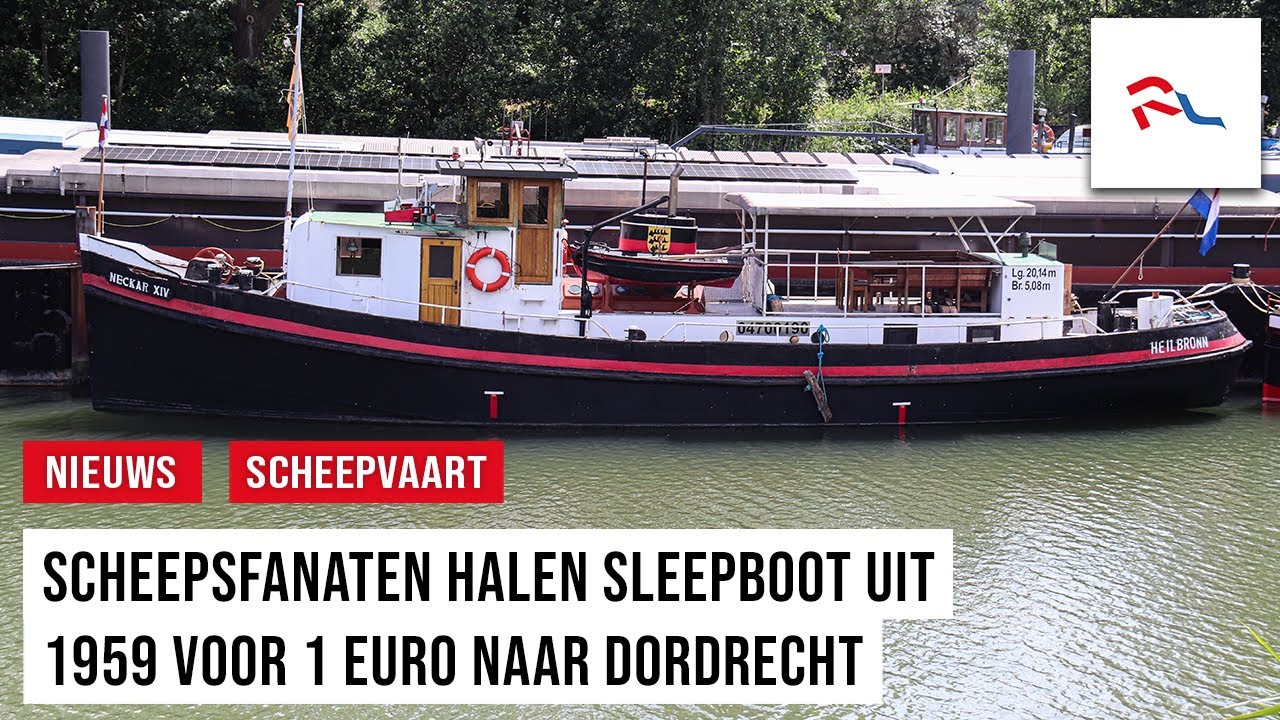 Stichting 'De binnenvaart' is een sleepboot rijker - YouTube