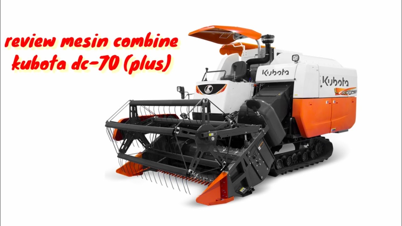 mengenal mesin pemanen padi otomatis combine - YouTube