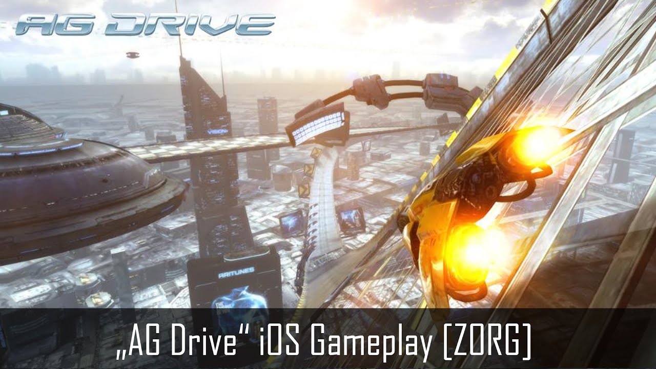"AG Drive" for iPhone / iPad Gameplay Review (by Zorg Entertainment ...