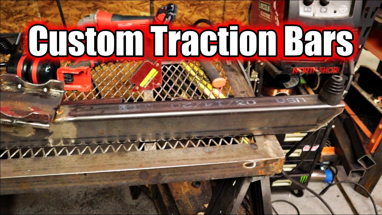 Fabrication Welding of Traction Bars | Slapper Bars | For My D100 Hot ...