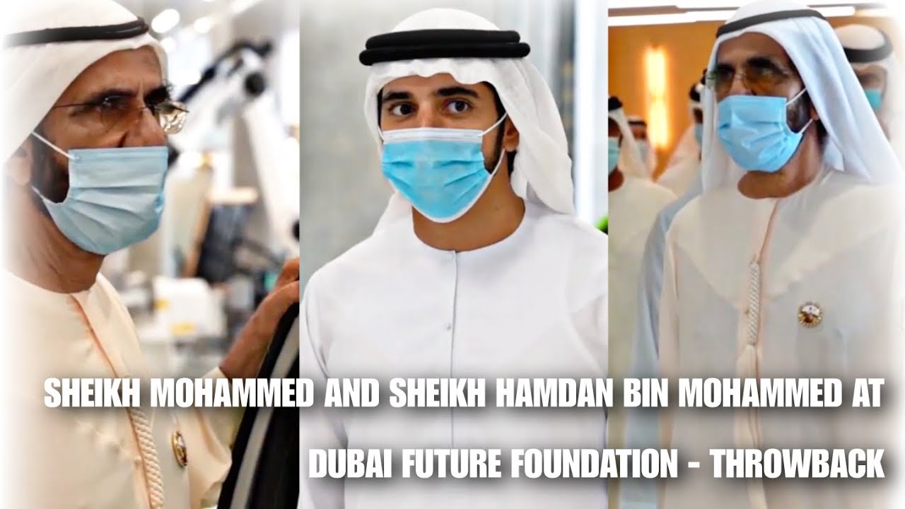 Dubai Crown Prince Sheikh Hamdan Fazza King Sheikh Mohammed At Dubai ...