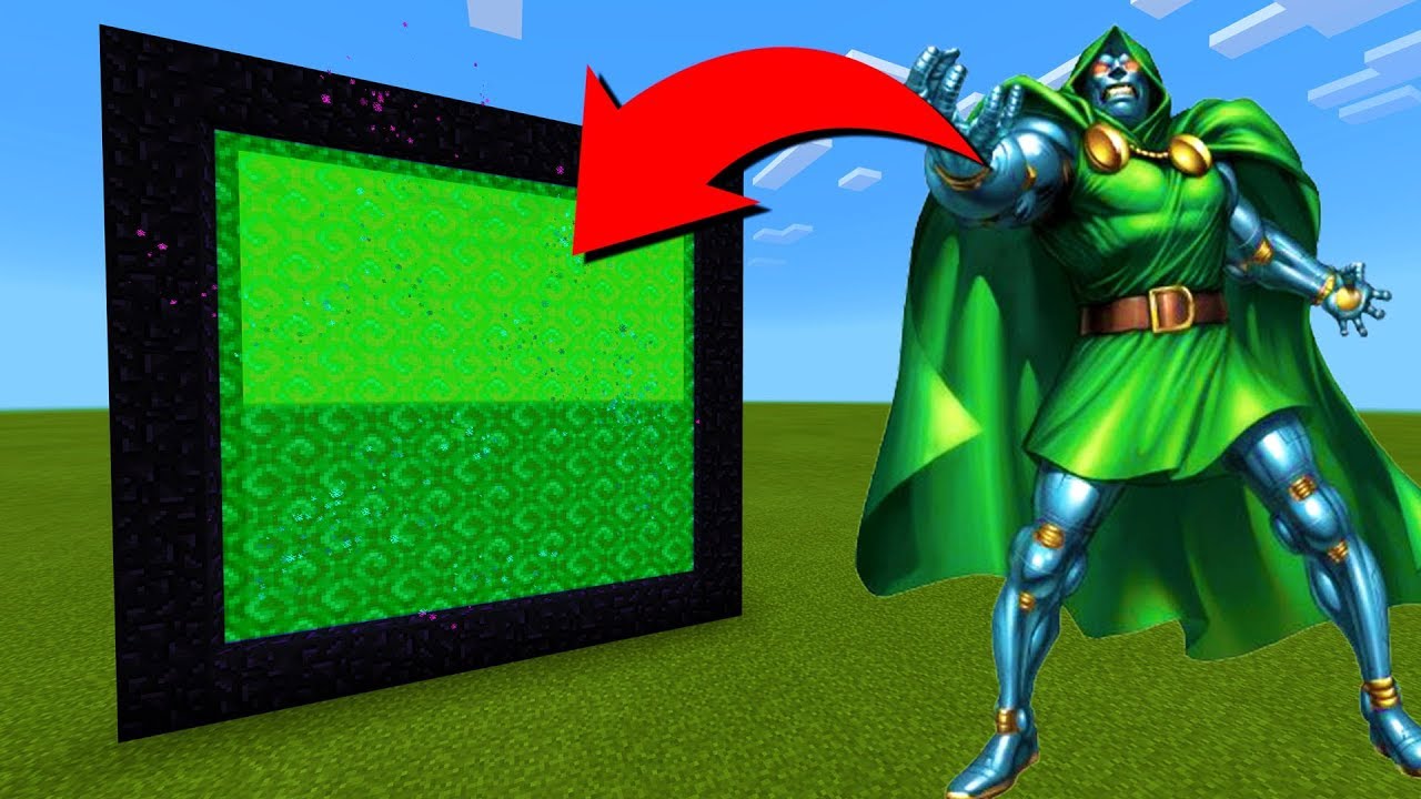 How To Make A Portal To The Doctor Doom Dimension in Minecraft! - YouTube