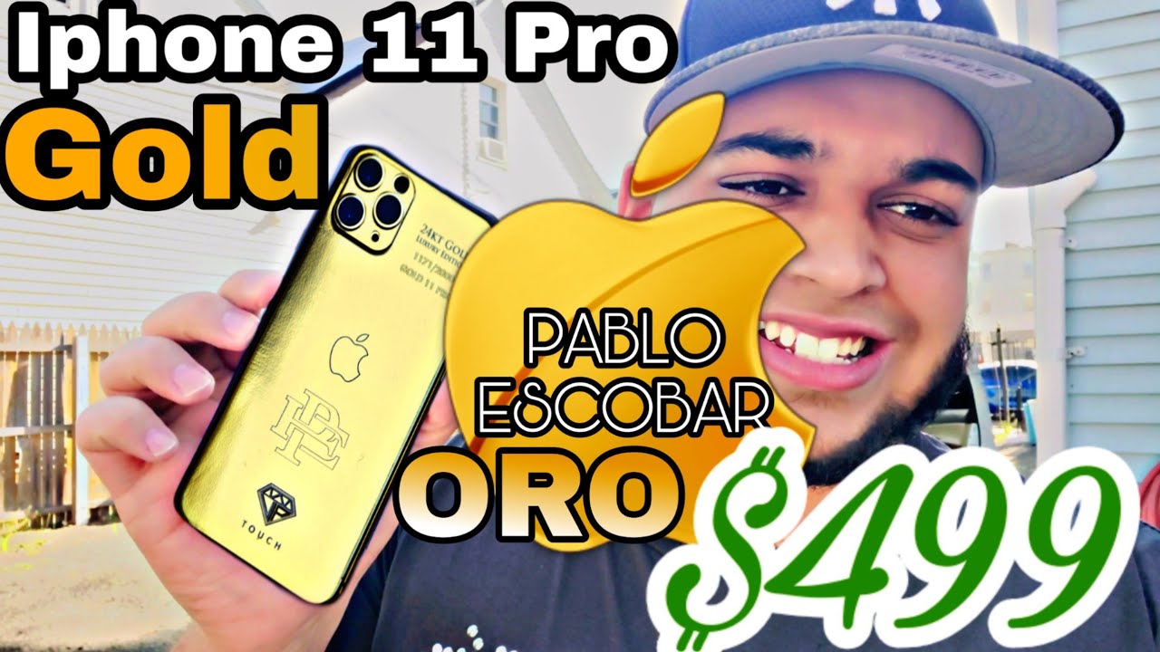Escobar Inc. Iphone 11 Pro Gold por $499| Iphone 11 pro de Oro - YouTube