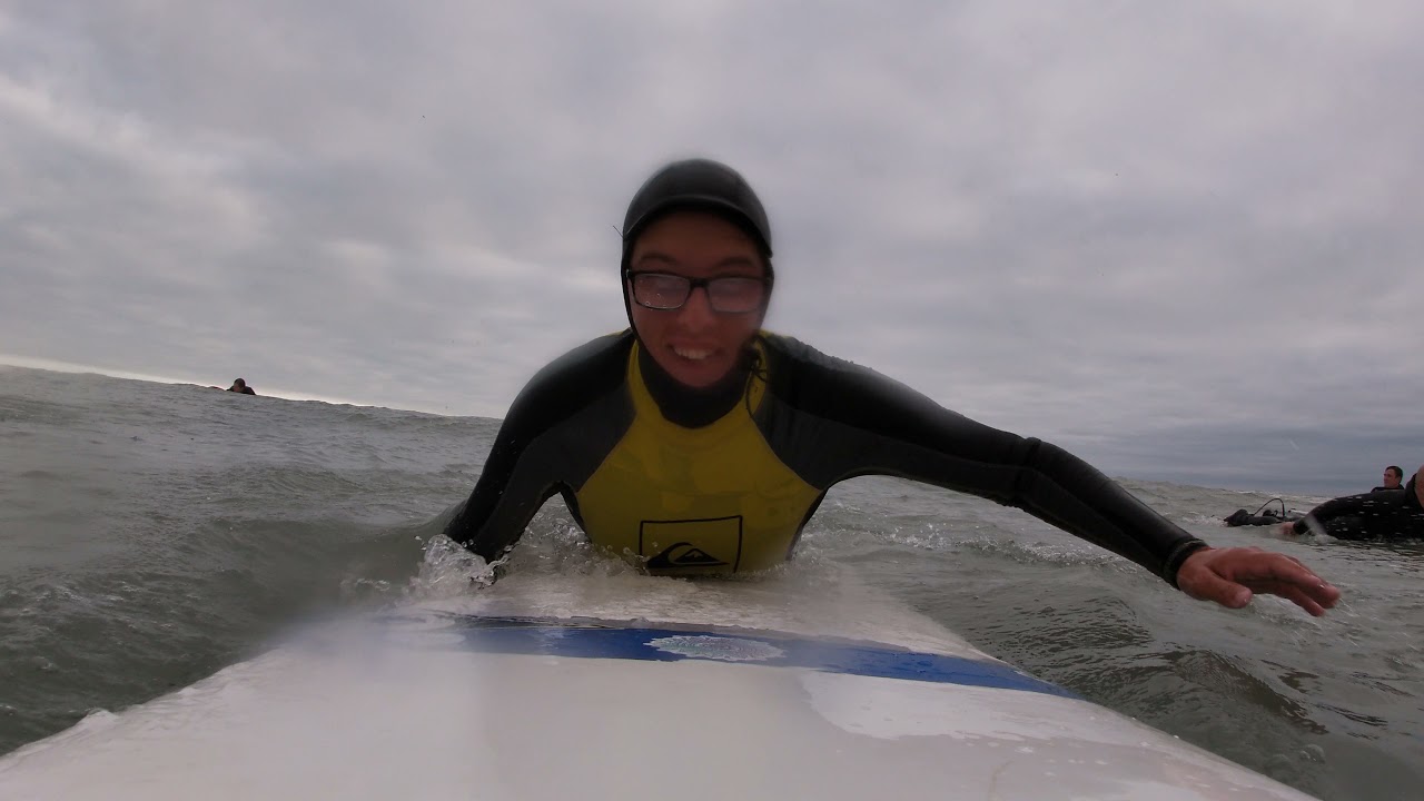 surfing at West wittering in October 2021 - YouTube
