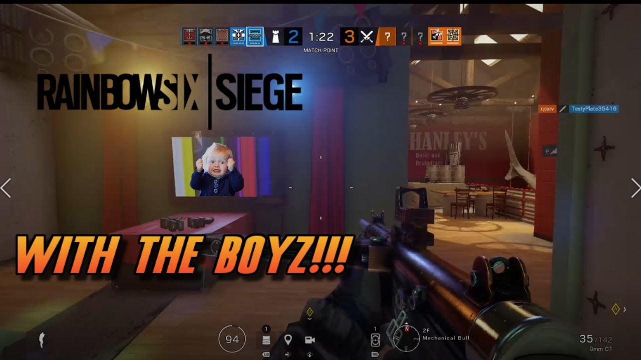 Rainbow Six Siege - With The BOYZ!!! - YouTube