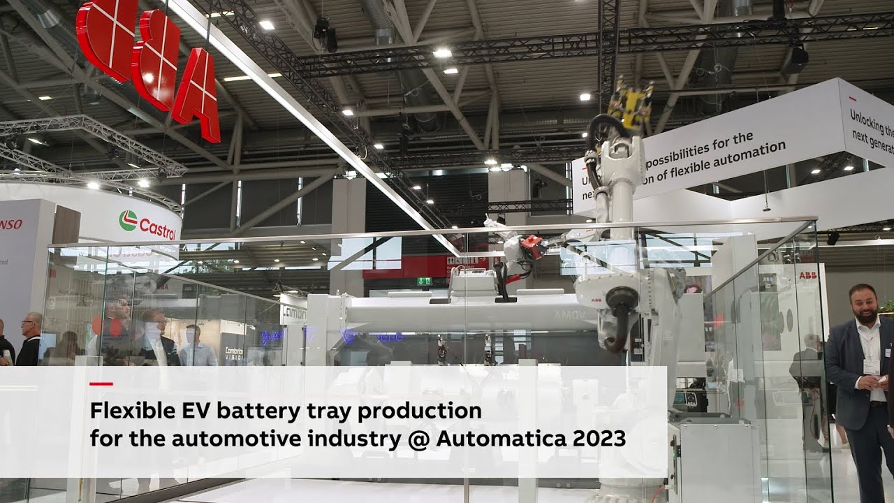 Solutions for the automotive industry from ABB Robotics at Automatica ...