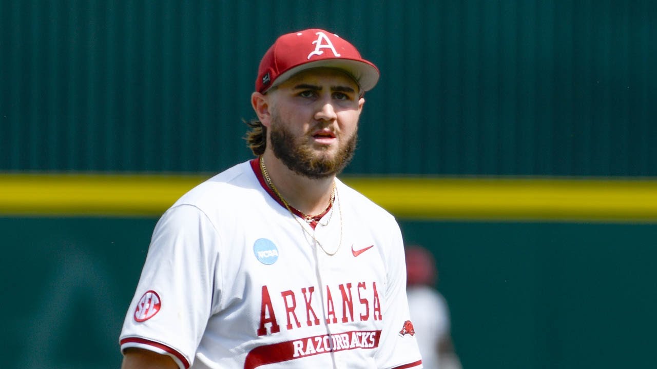 Former Razorbacks' pitcher James Teague on what's key in Omaha - YouTube