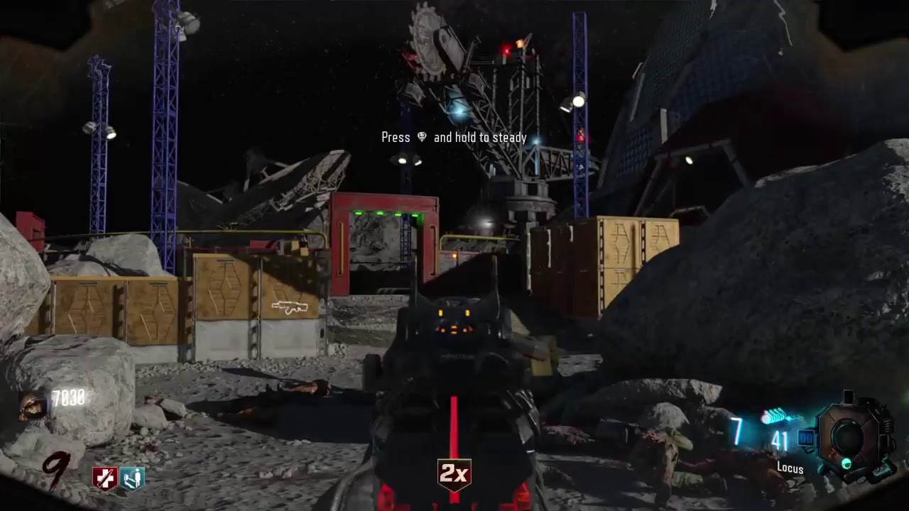 Zombie Chronicles "moon" round 50 attemp!! - YouTube