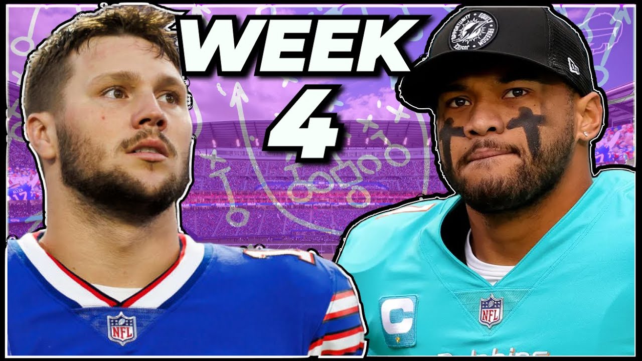 NFL Week 4 Matchup Spotlight | In Depth Fantasy Football and Betting ...