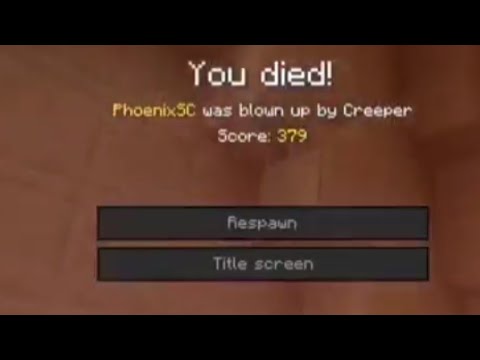 Phoenix sc VS creeper (Revenge minecraft song) - YouTube