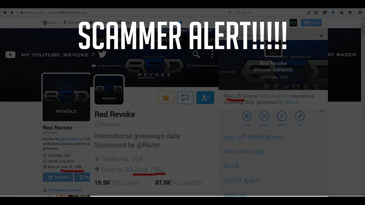 Scammer Alert! How He's Scamming 90k People! - YouTube