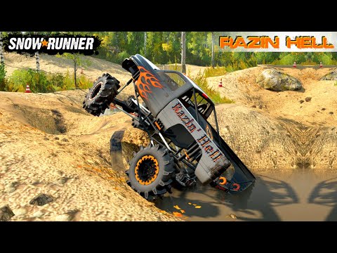 SnowRunner - RAZIN HELL MEGA TRUCK Rock Park Offroad