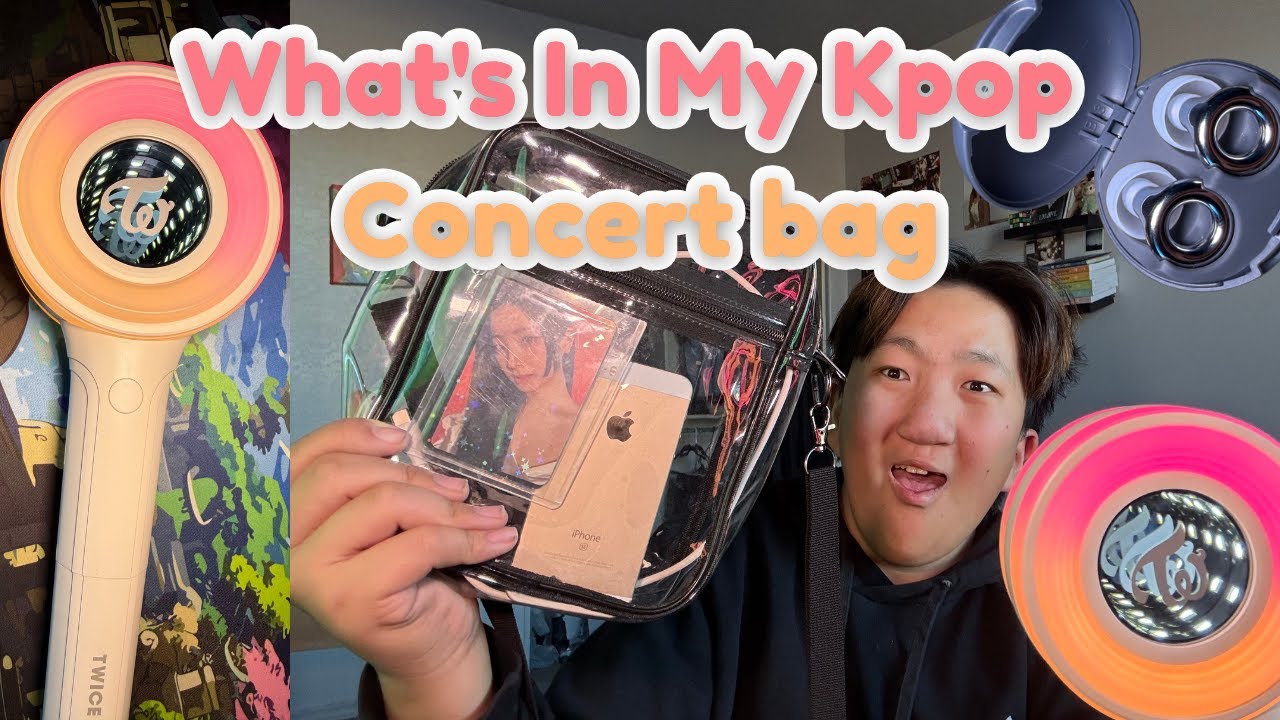 My concert bag for Twice Concert - YouTube