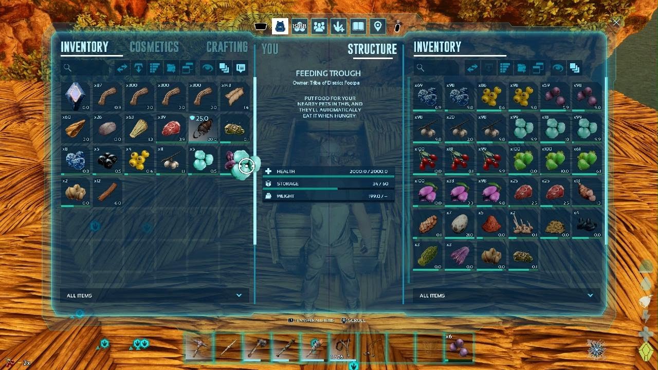 ARK Survival Ascended_Pegomastax Taming Footpaw Area - YouTube