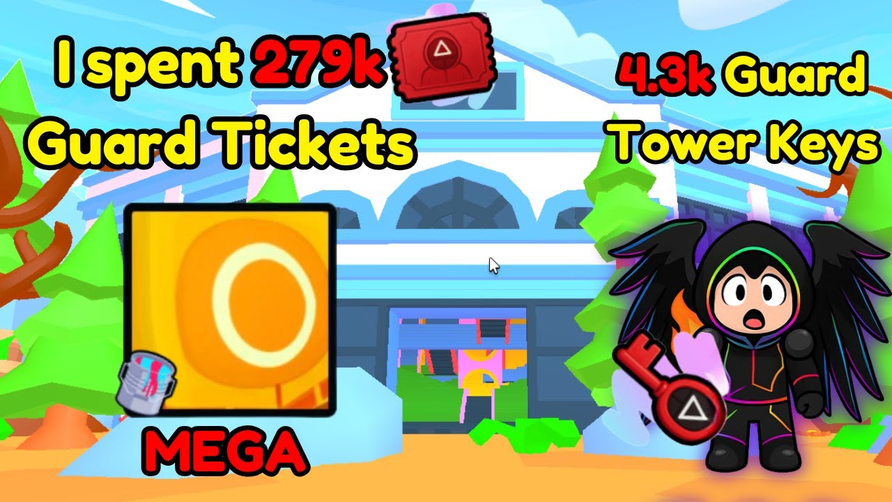 I Spent 279K Guard Tickets + 4.3K Keys in Squid Game Event! | Arm ...