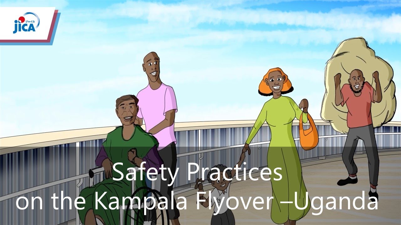 Safety precautions while using the Kampala Flyover pedestrian bridges ...