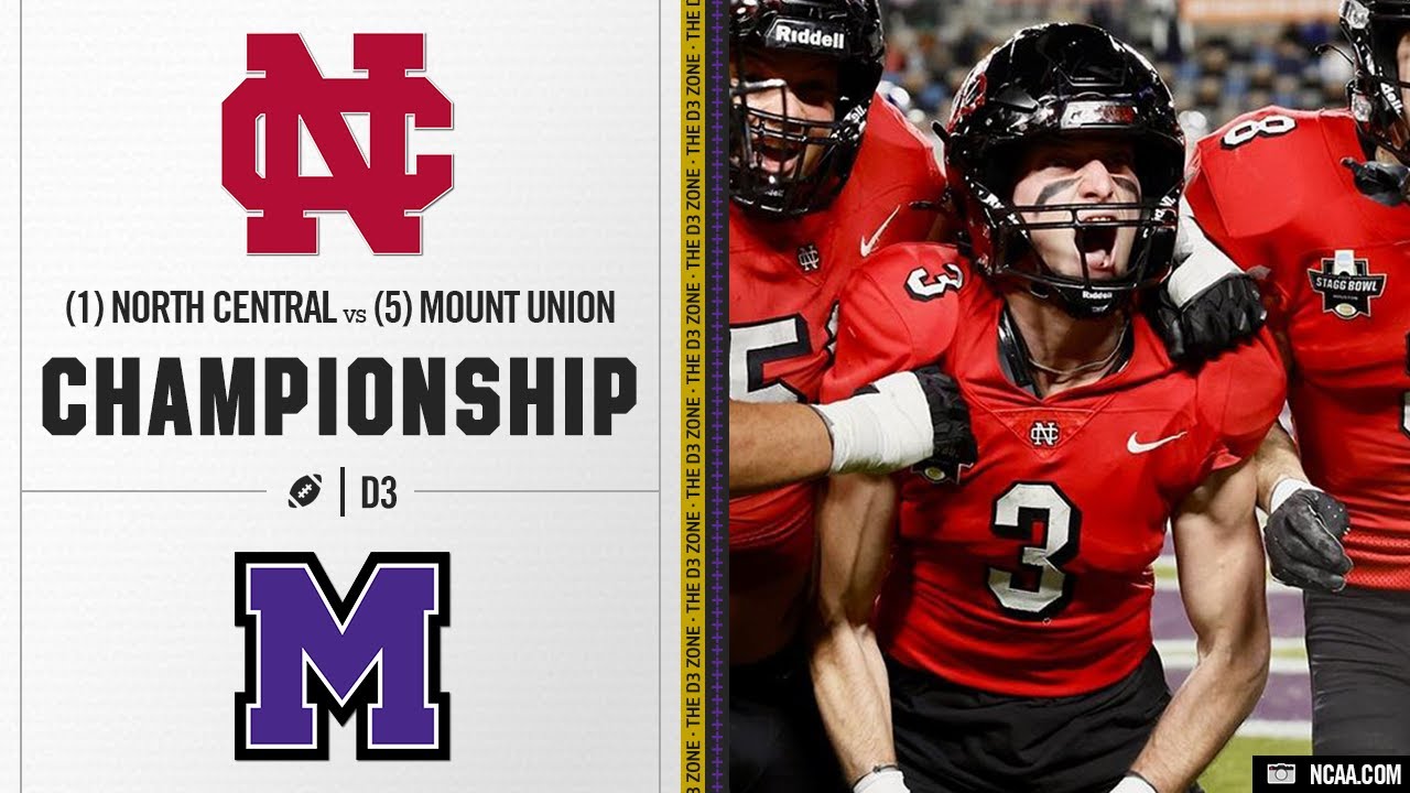 #1 North Central vs. #5 Mount Union Highlights | 2024 Stagg Bowl - YouTube