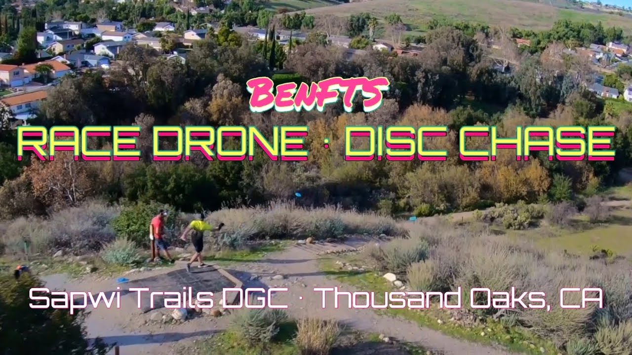 Race Drone Disc Golf FLIGHT•TRAK - YouTube