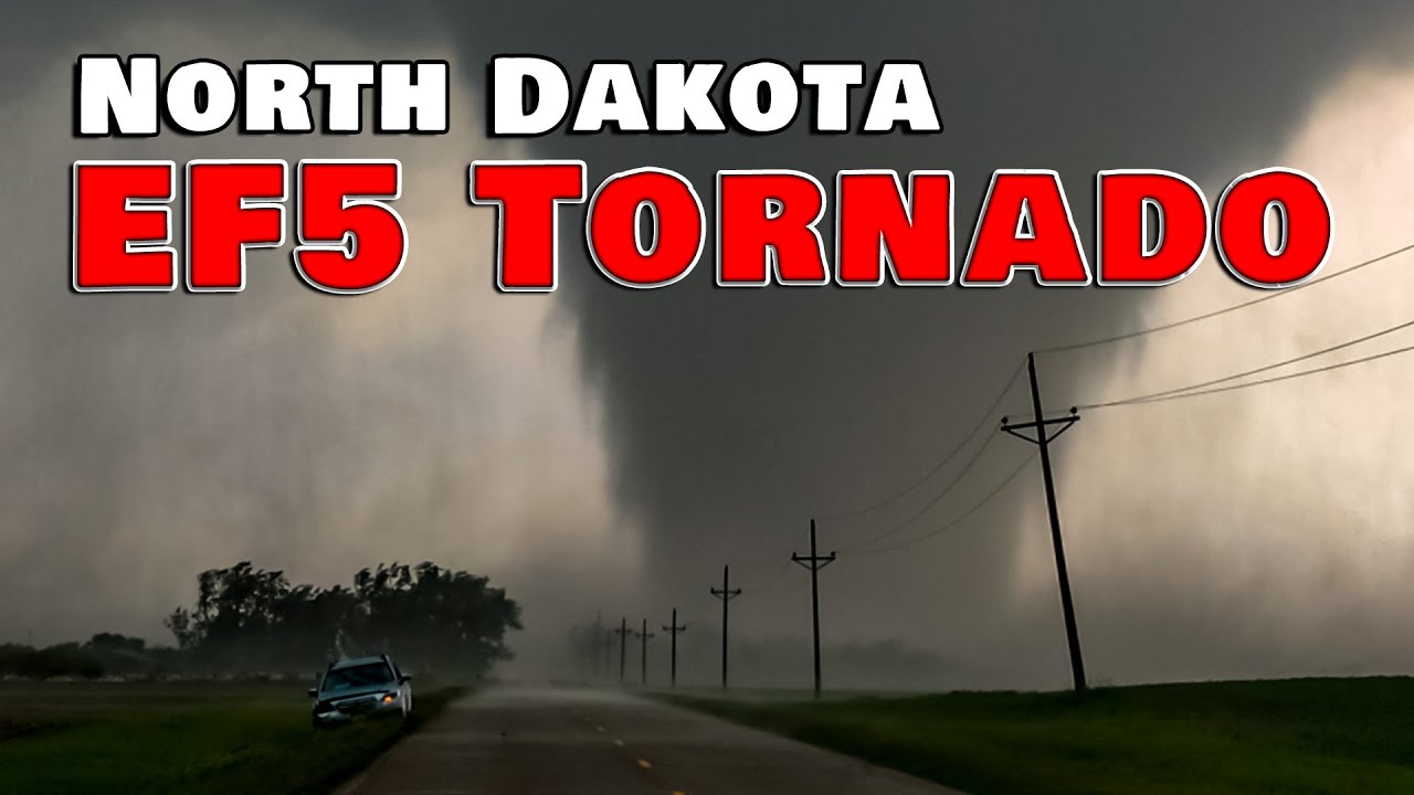 Monster EF5 Tornado - North Dakota 2025 - YouTube
