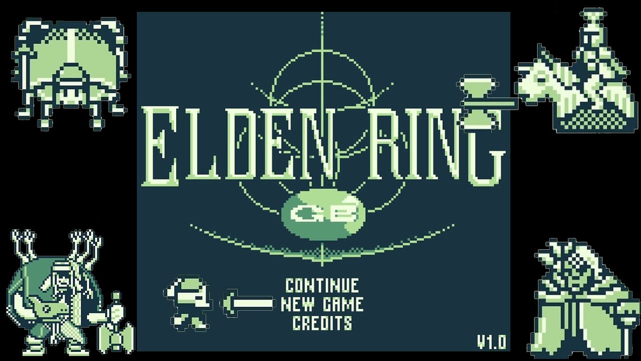 Elden Ring GB (Elden Ring Demake) Full Playthrough - YouTube