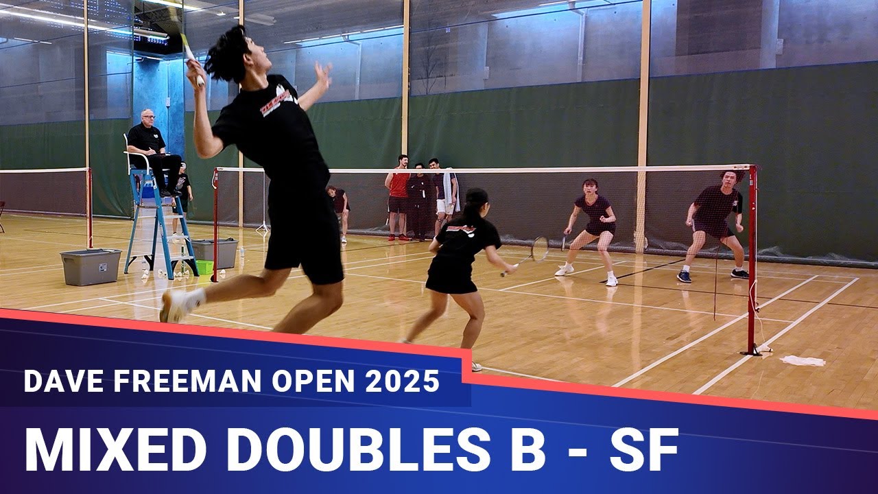Dave Freeman Open 2025 | XD B | SF | Catherine Oei/Lawrence Taing vs ...