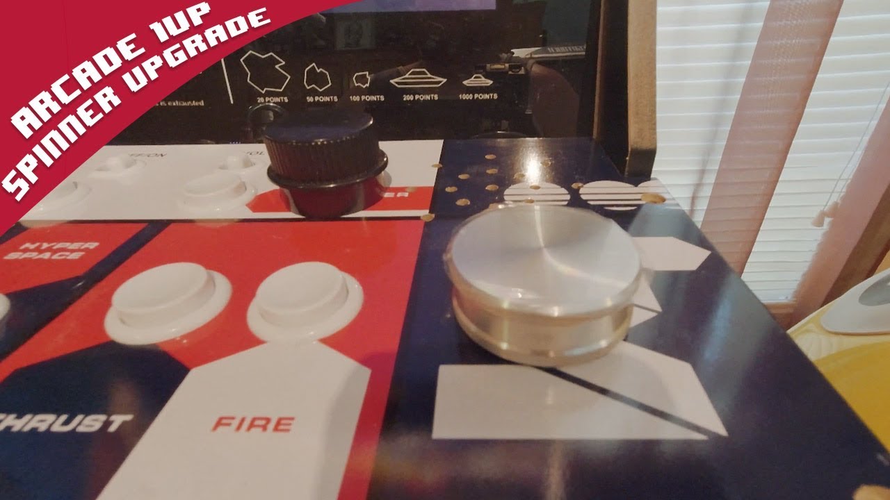 Arcade 1up Spinner Upgrade - YouTube