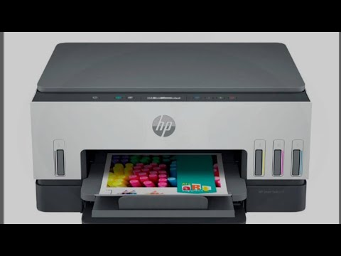 HP Smart Tank 670 All-in-One auto duplex Colour printer - YouTube