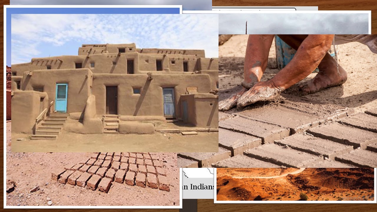 Adobe Bricks Native Americans
