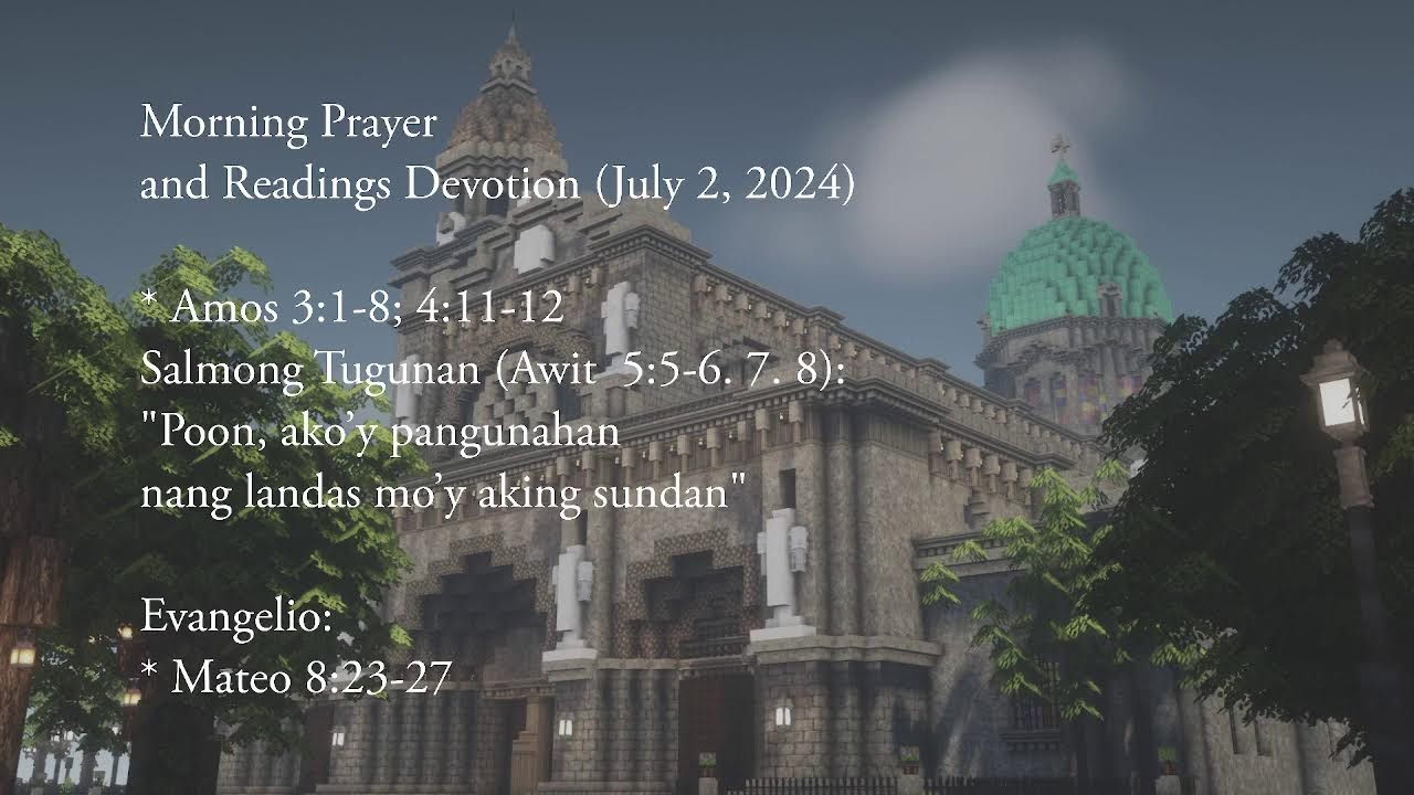 Ang Puno at ang Bunga | Morning Prayer and Readings Devotion - YouTube