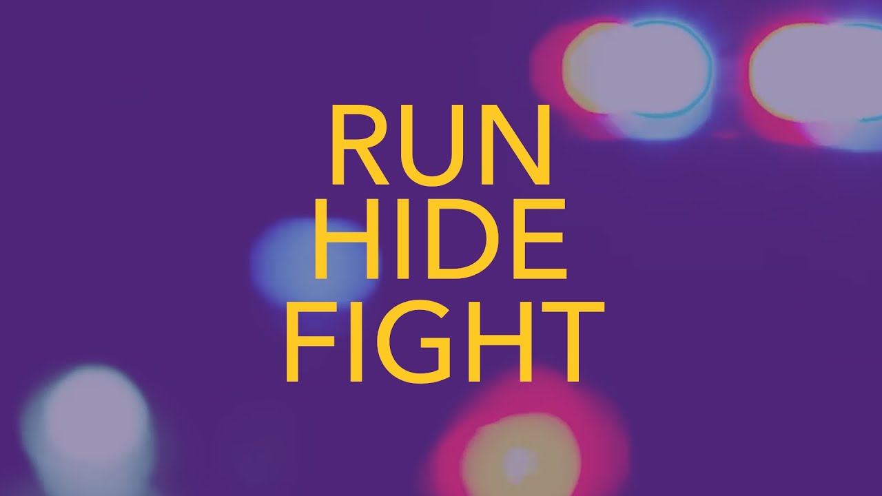 ECU - What To Do In An Active Shooter Situation - Run. Hide. Fight ...