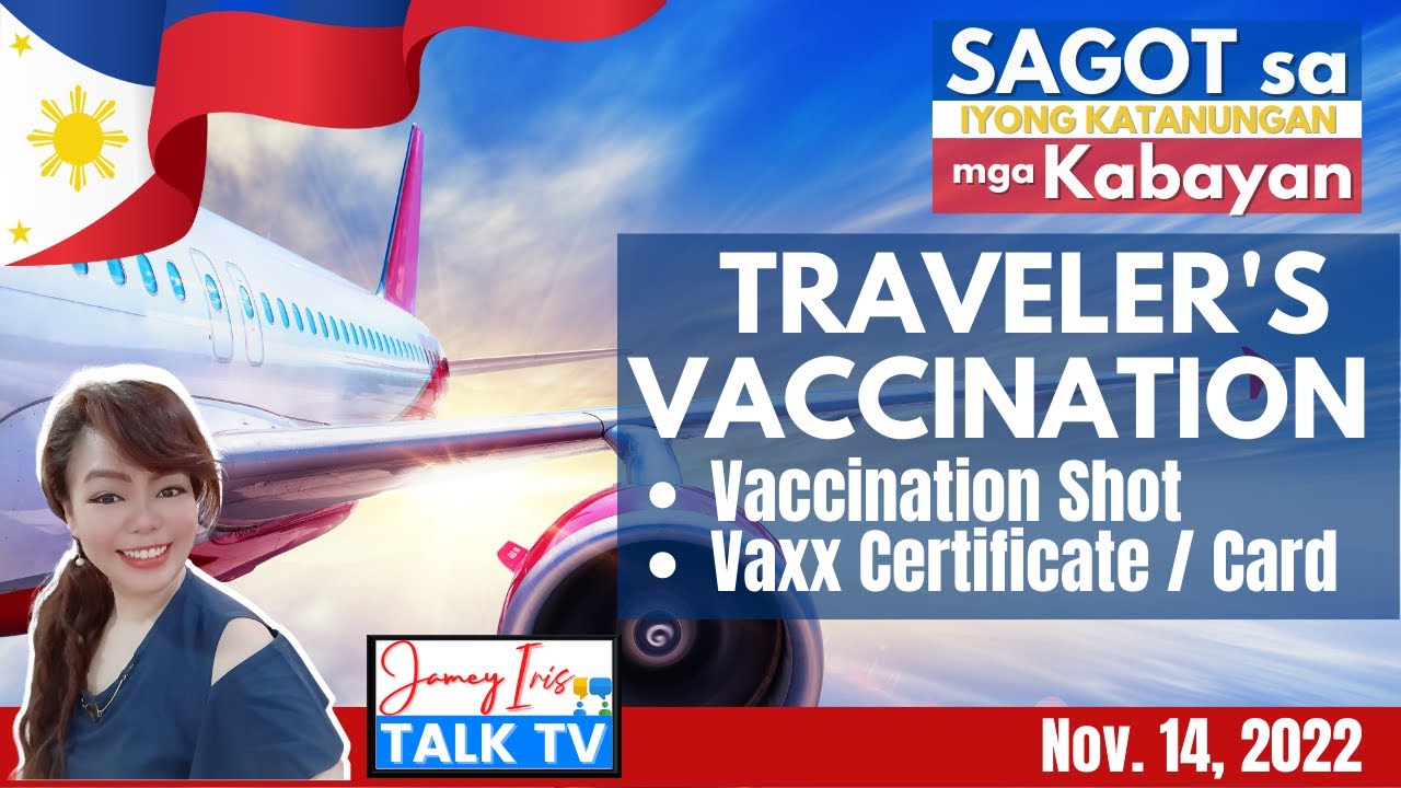 Vaccination Card or Certificate Requirement Upon Return to PH| Traveler ...