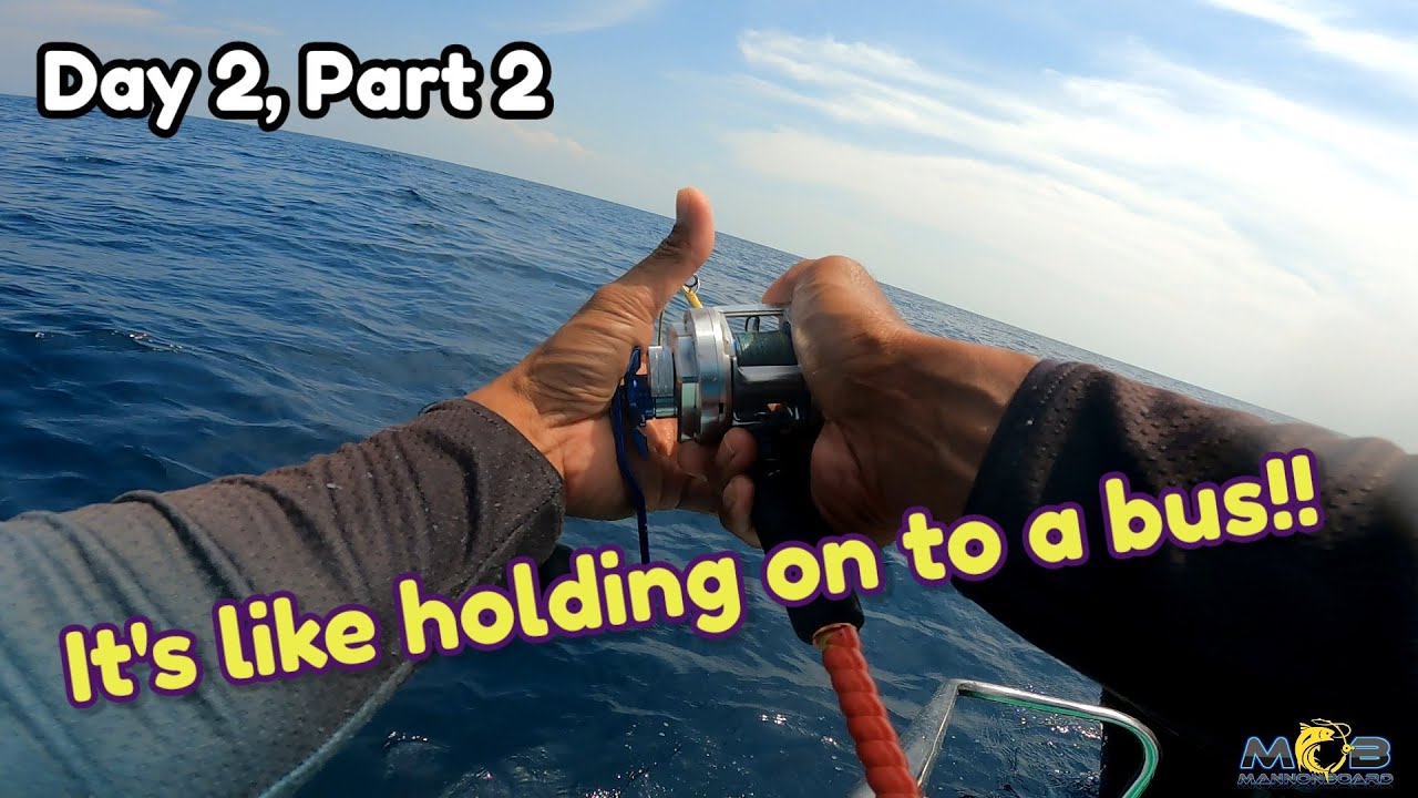 It's like holding on to a bus! - Fishing Adventures - YouTube