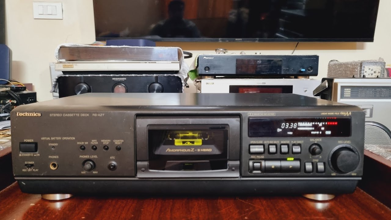 (Sold)TECHNICS 3 Head Stereo Cassette Deck RS-AZ7/For Sale/Infinity ...