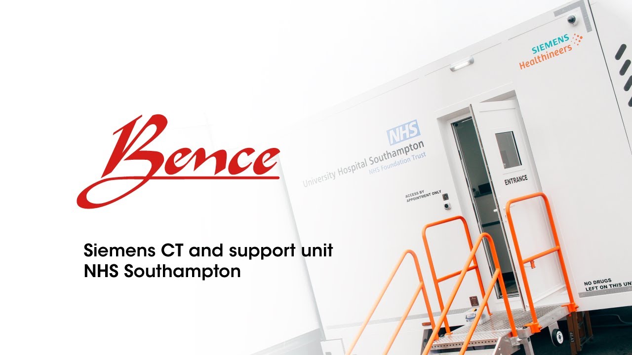 WH Bence Siemens Clinical Support Unit and CT Scanner - YouTube