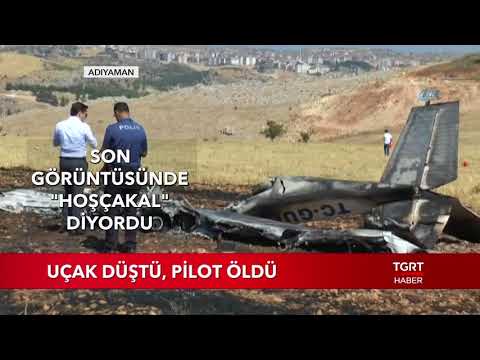 Adıyaman'da Eğitim Uçağı Düştü! Pilot Hayatını Kaybetti