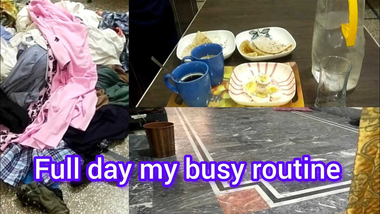 Full day my busy routine - YouTube