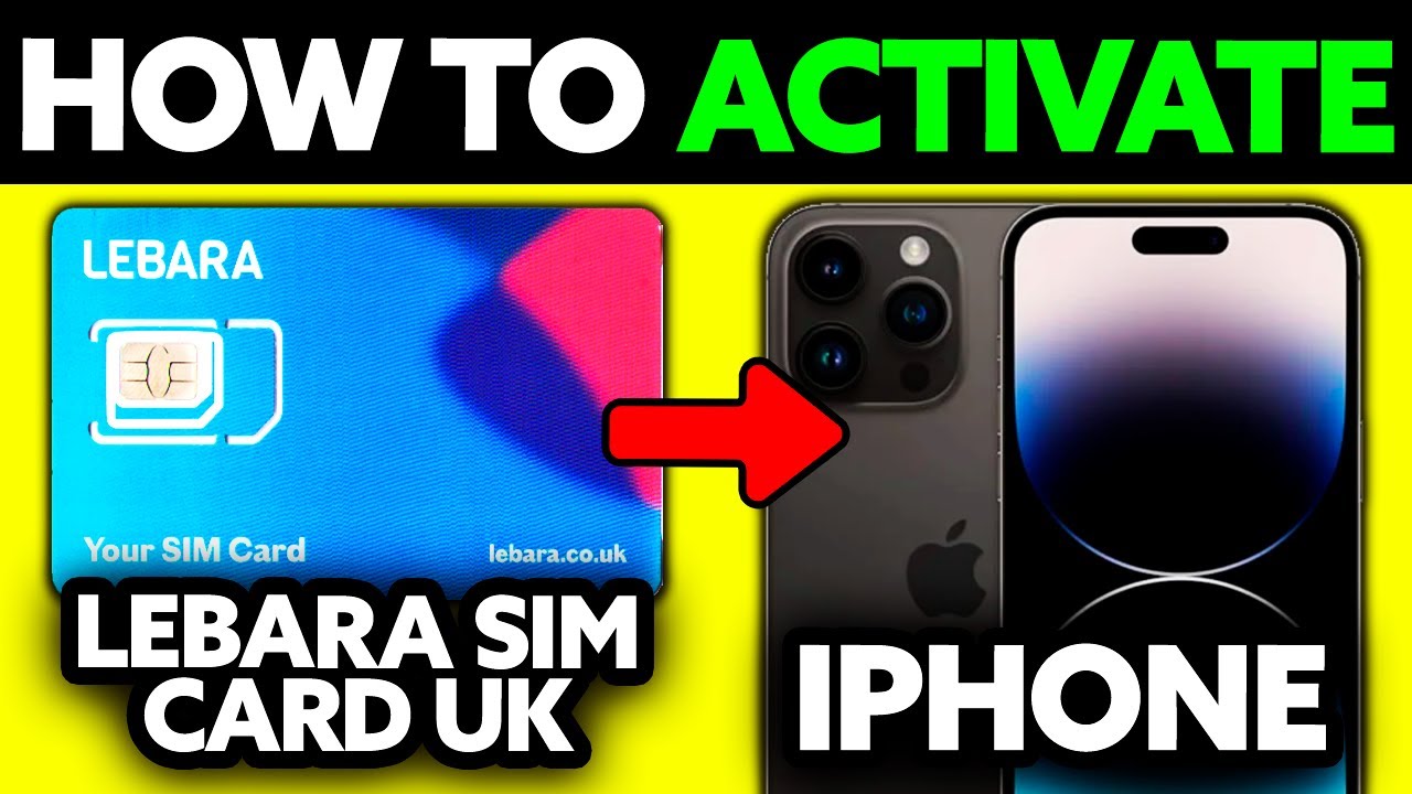 How To Activate Lebara SIM Card in iPhone (2025) - Step by Step - YouTube