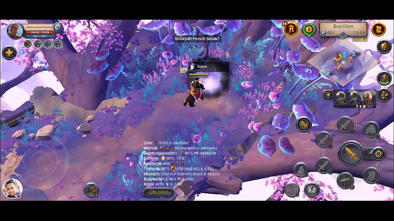 mmorpg android streaming game hp Albion online eu - YouTube