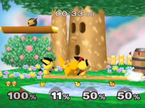 Super Smash Bros Melee Event Match 48 Pikachu and Pichu - YouTube