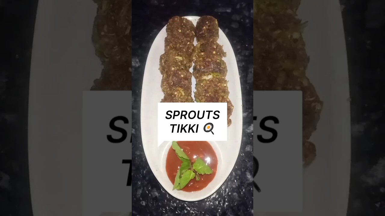 sprouts tikki/healthy starter recipe/green gram cutlet/ - YouTube